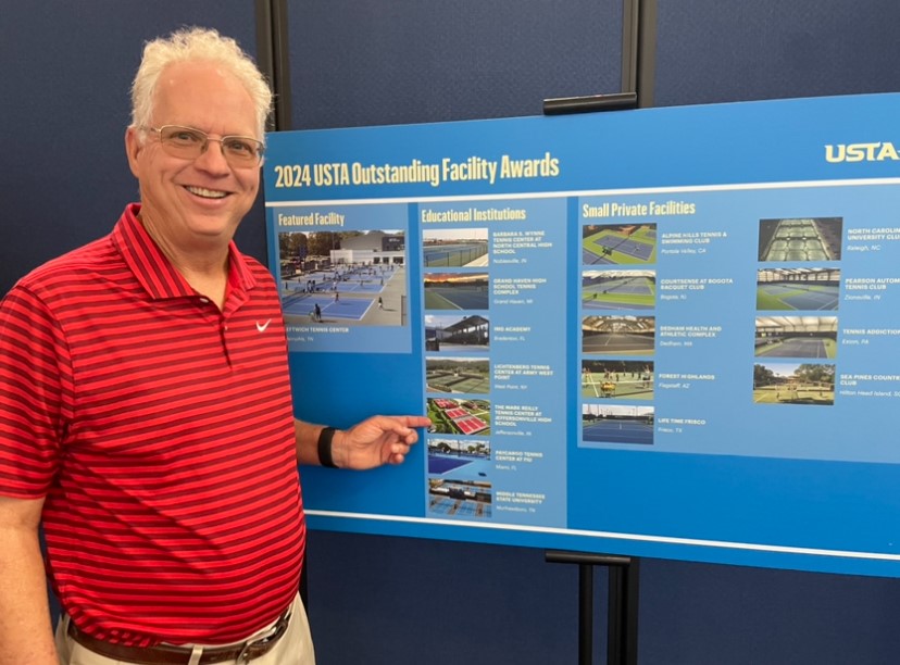 Mark Reilly Tennis Center honored at U.S. Open