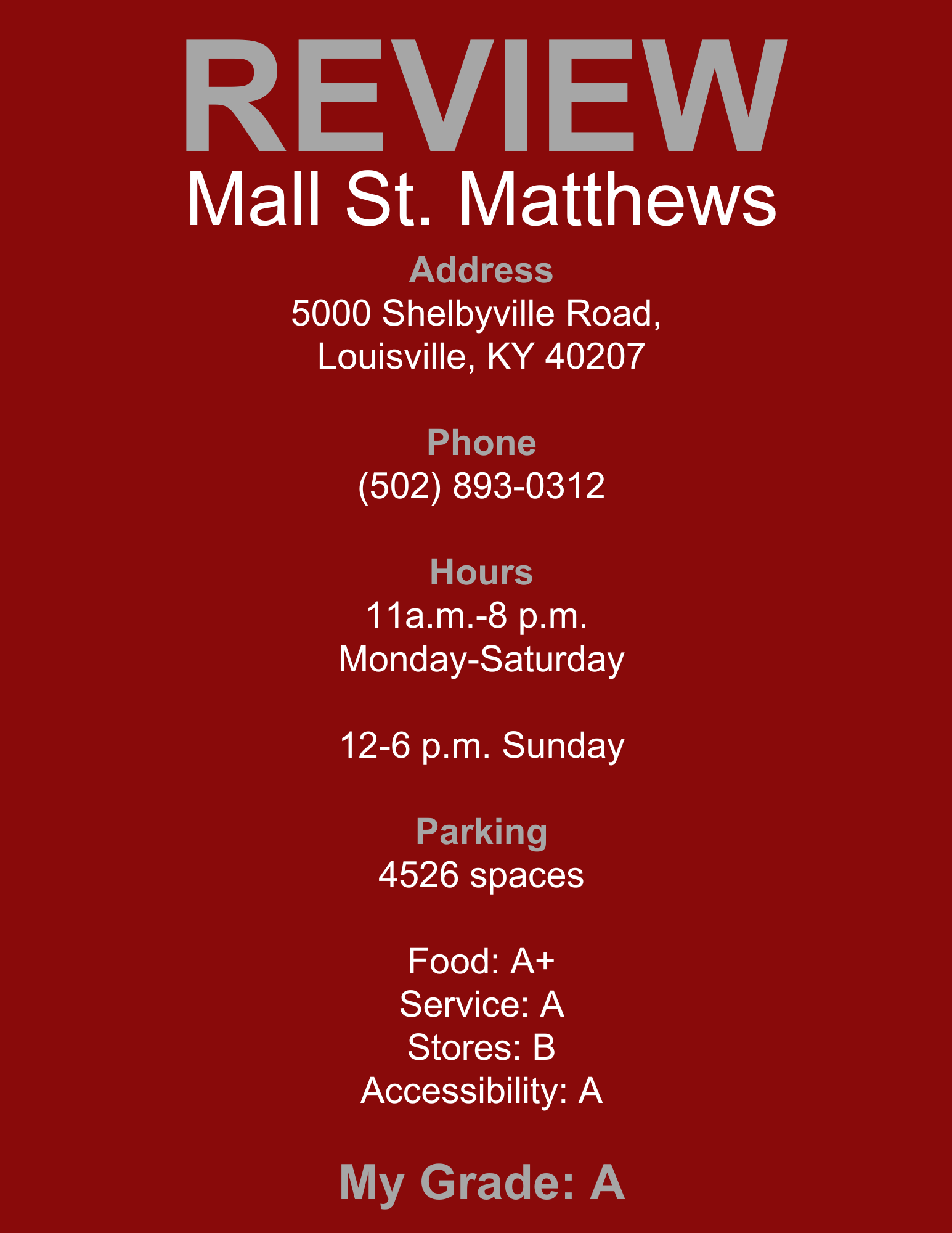 Review: Mall St. Matthews is still a place to go for fun