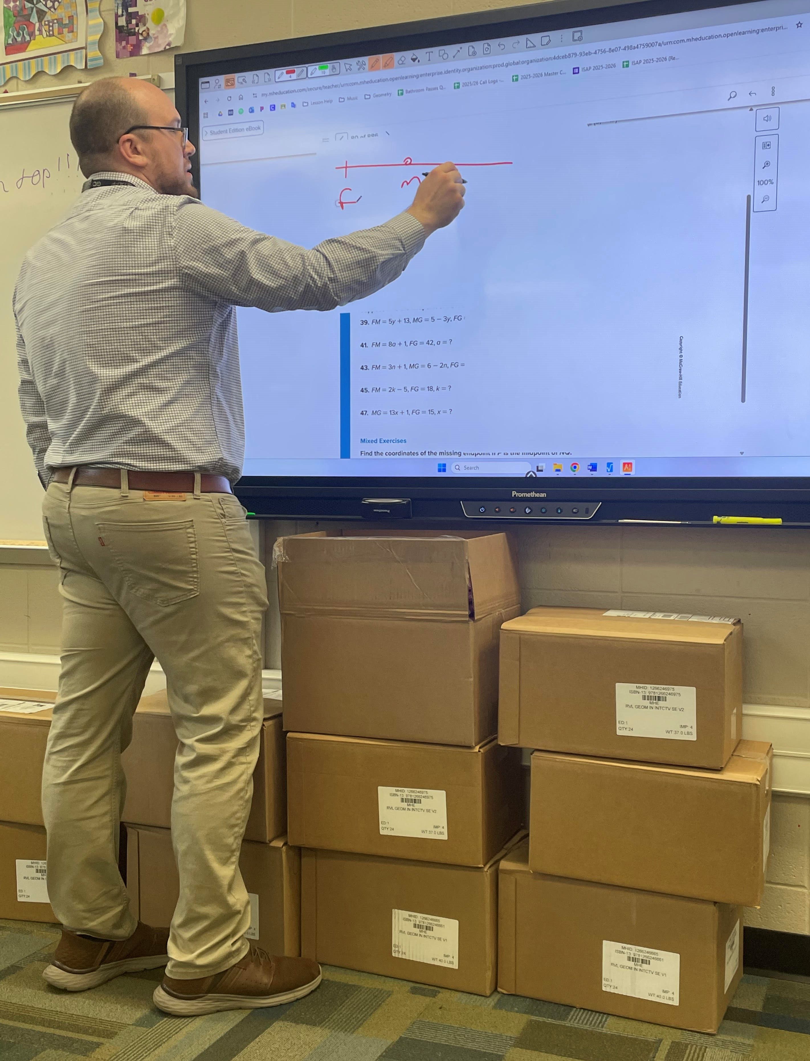 Math teacher Cory Densford combines high standards with humor in his ...