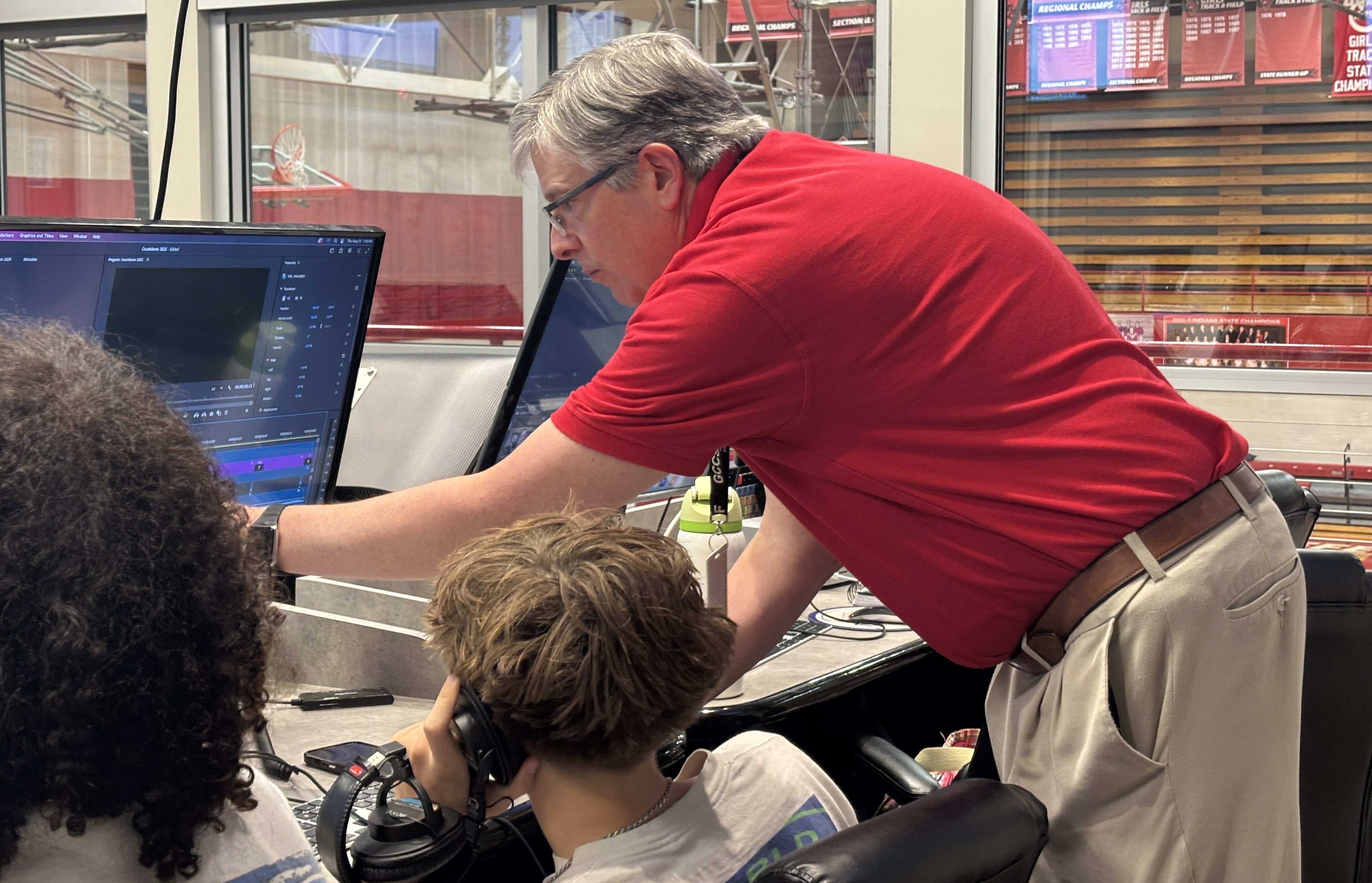 David Callan brings professional experience into WJHI broadcast program